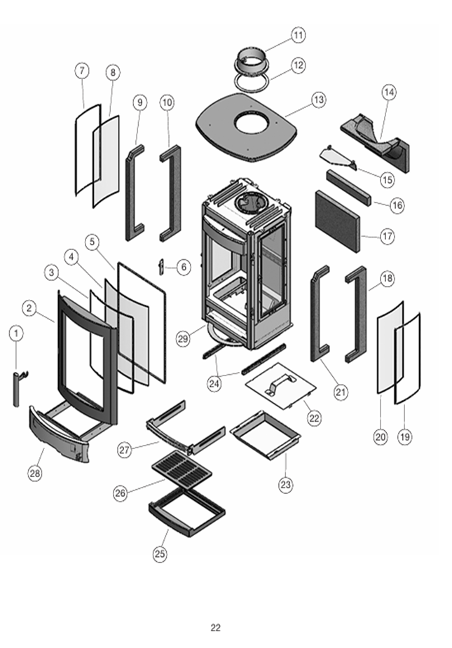 Acr Neo ECO Exploded Drawing and Spare Parts List
